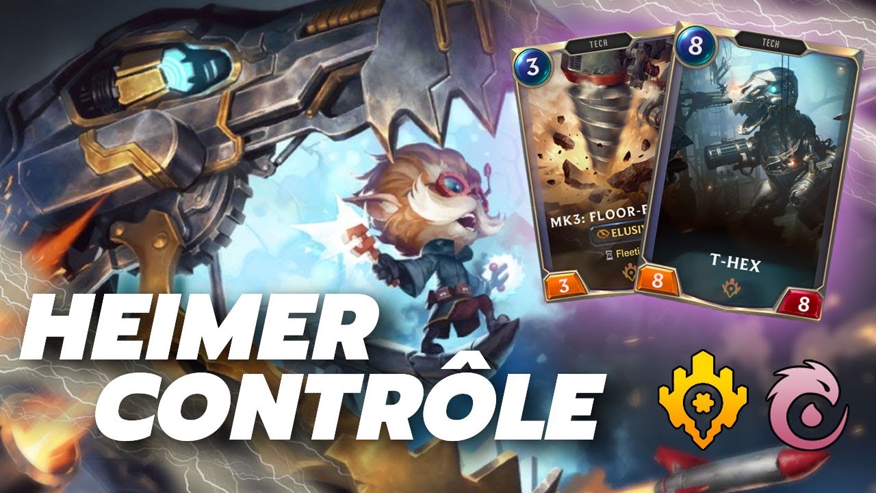 LEGENDS OF RUNETERRA - LOR - Deck HEIMERDINGER Controle Gameplay ...