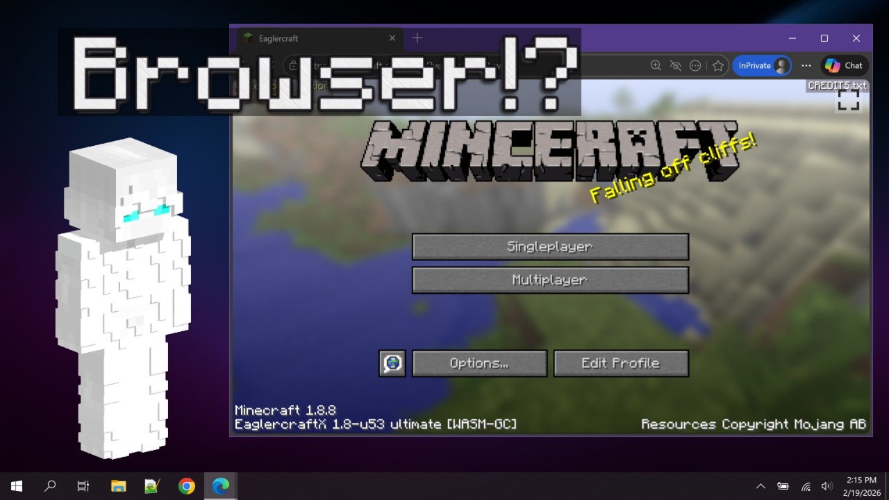 Play Minecraft in your Browser!? - YouTube