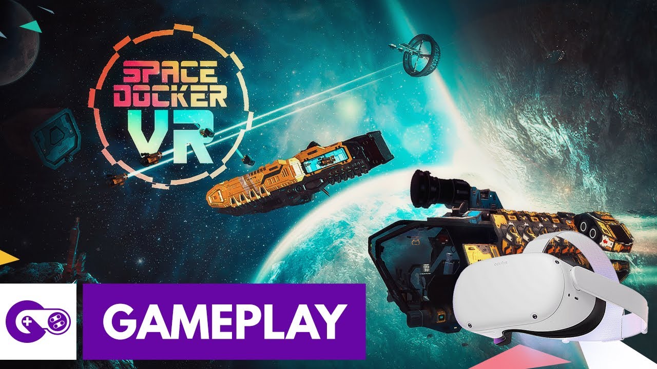 As primeiras impressões de Space Docker VR【no PC com o Quest 2】- Gameplay comentado - YouTube