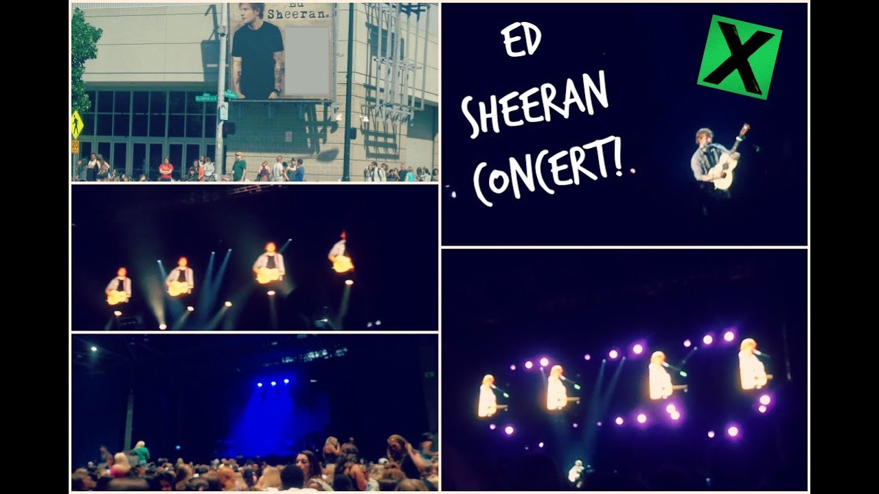 Ed Sheeran Concert! (with Multiply Tour Live Footage!) - YouTube