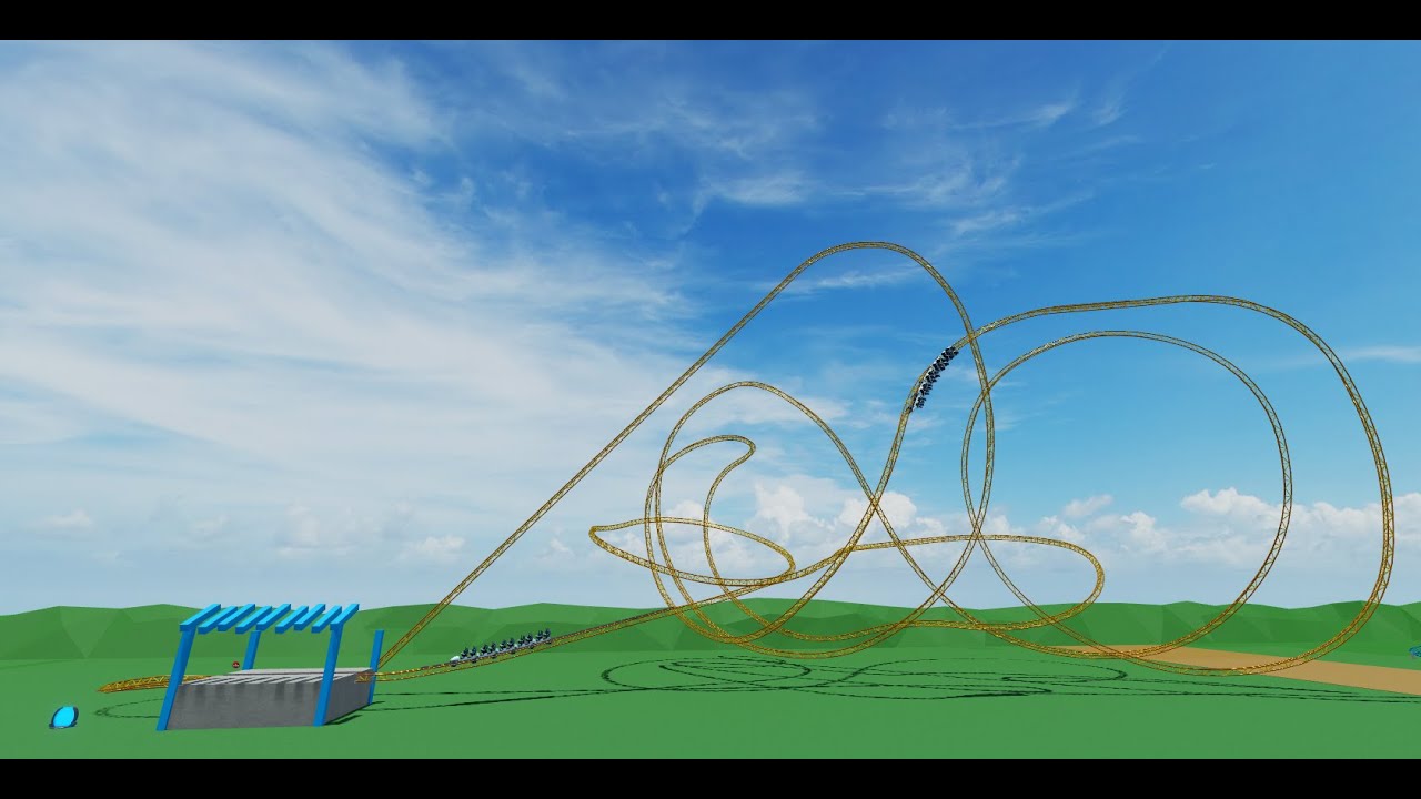 Velocity test layout 2! (theme park tycoon 2) - YouTube