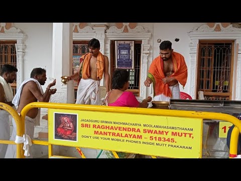 Sri Raghavendra Swamy Temple Mantralaya - YouTube