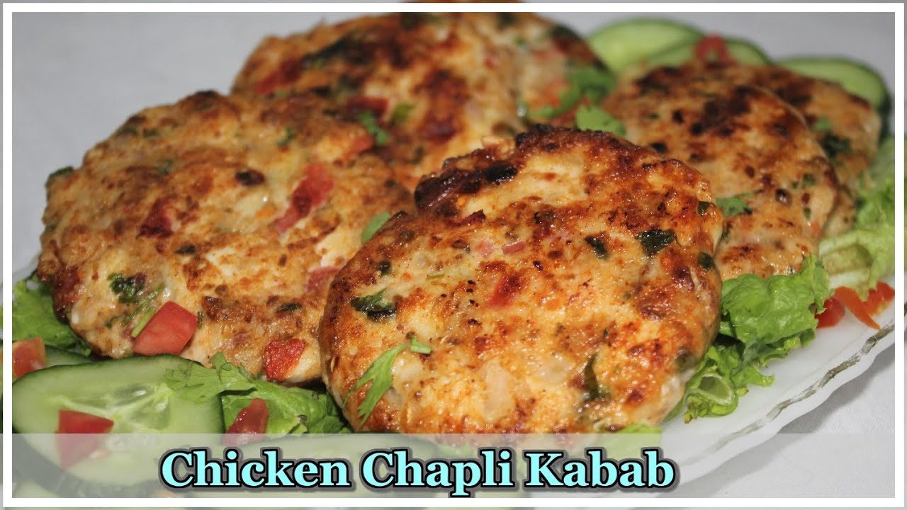 CHICKEN CHAPLI KABAB - YouTube