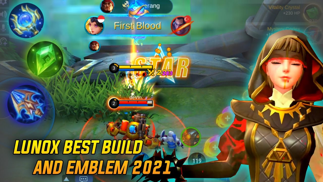 LUNOX BEST BUILD AND EMBLEM 2021! | LUNOX GAMEPLAY 2021 | LUNOX TOP 1 ...