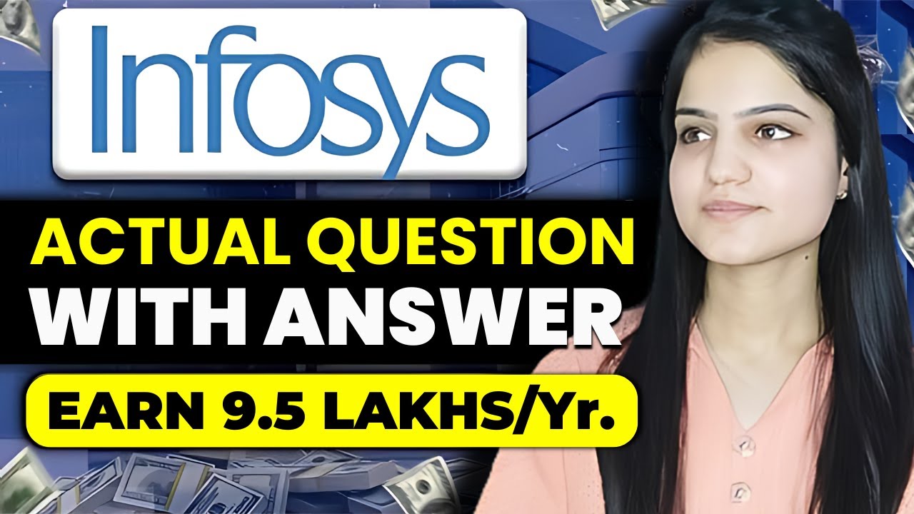 Infosys Actual Coding Questions and Answer | Package 9.5 Lakhs | Pro ...