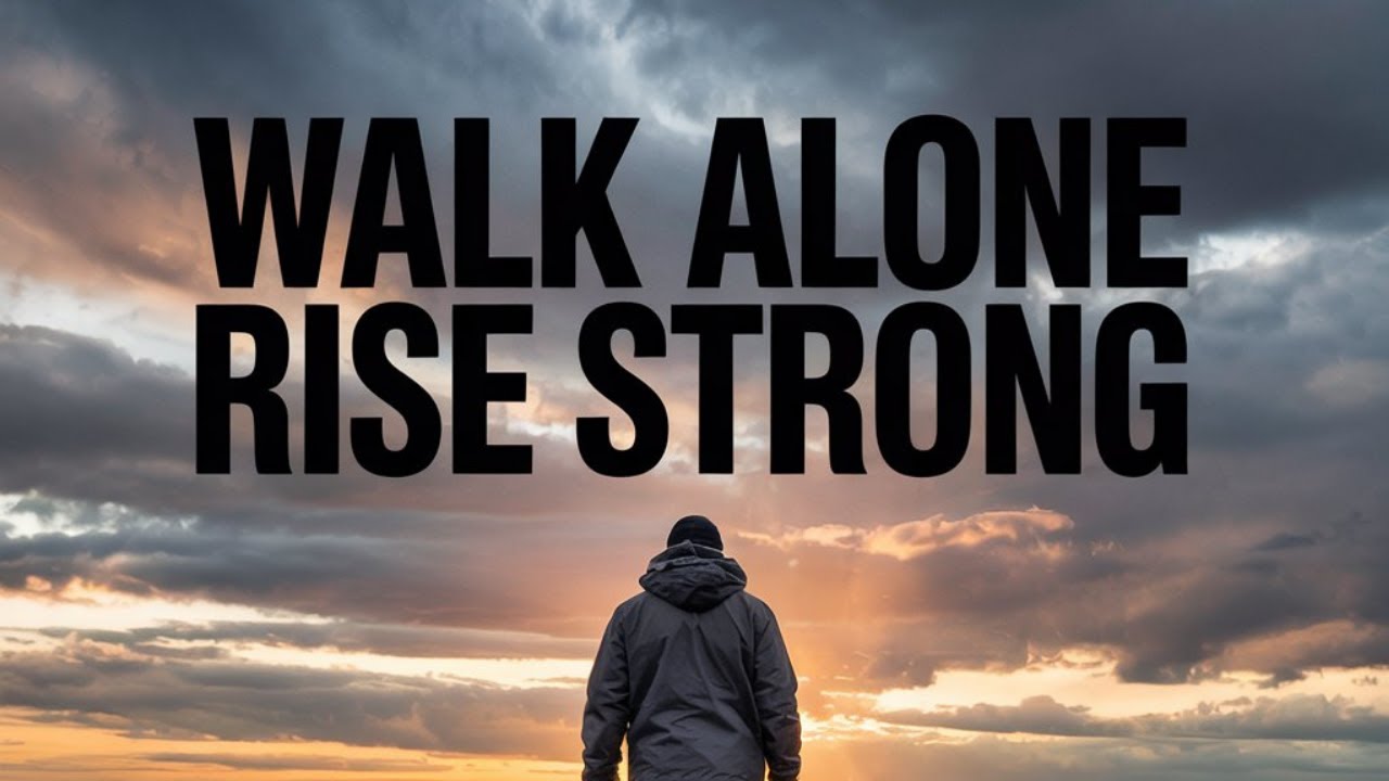 Walk Alone, Rise Strong | Powerful Motivation for Success in the Real ...