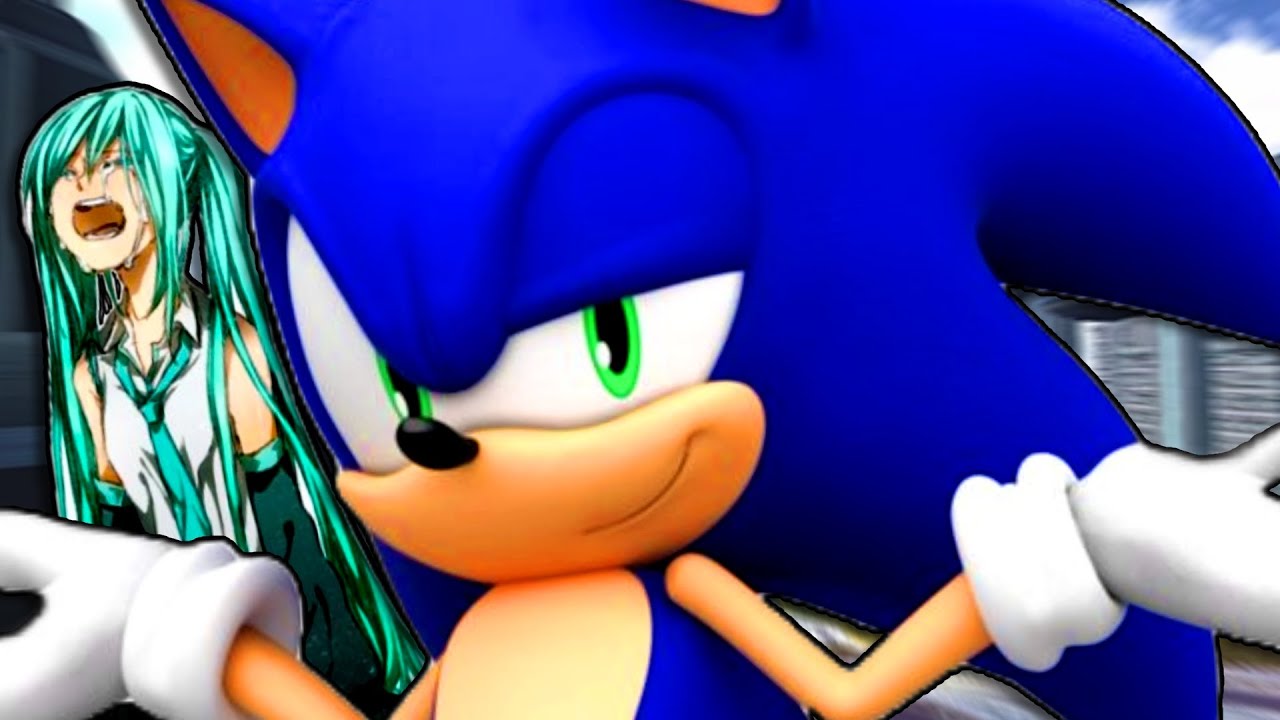 FORCED MY NOOB FRIEND TO PLAY SONIC RIDERS WITH ME - YouTube