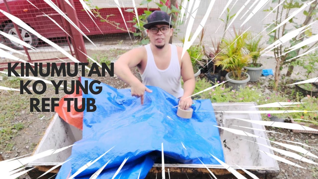 D.I.Y. REF TUB TANK SET UP - YouTube