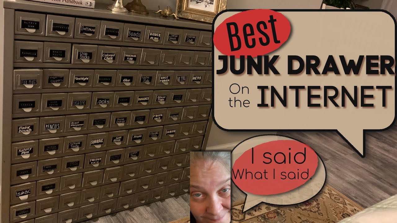 This is THE BEST JUNK DRAWER you have ever seen - Junk drawer ...
