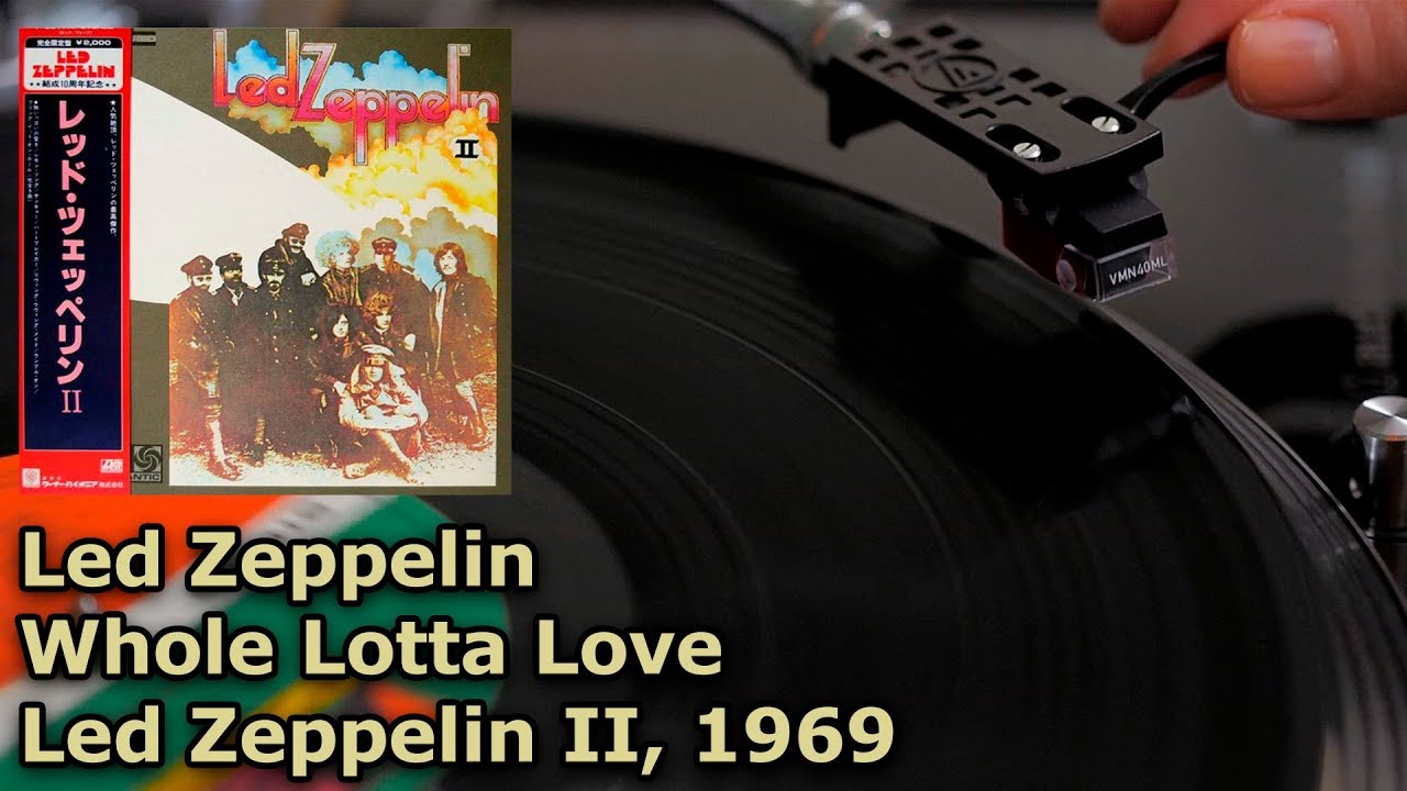 Led Zeppelin - Whole Lotta Love (II, 1969) Vinyl Video, UHD, 4K, 24bit ...