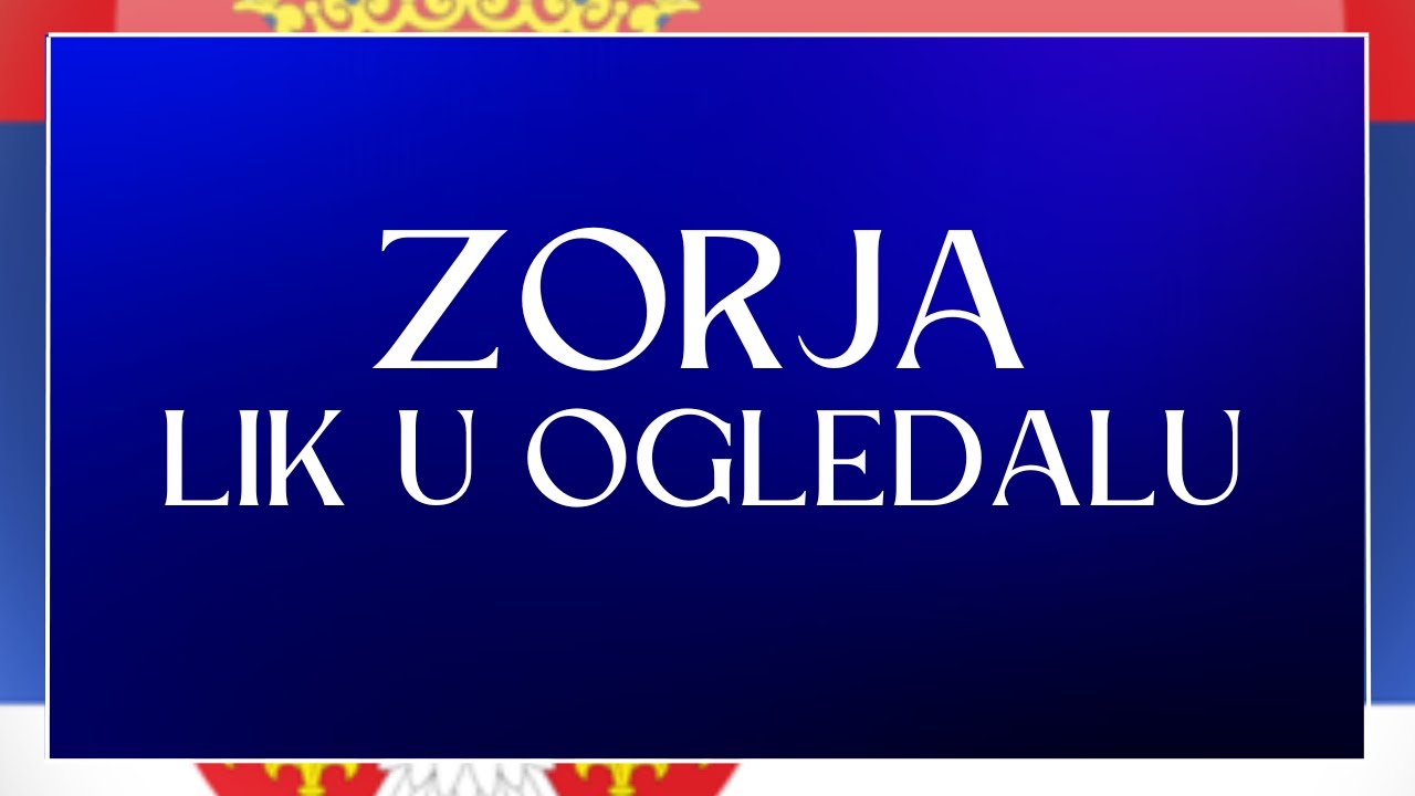 LYRICS / TEKST | ZORJA - LIK U OGLEDALU | PZE 2024 - YouTube