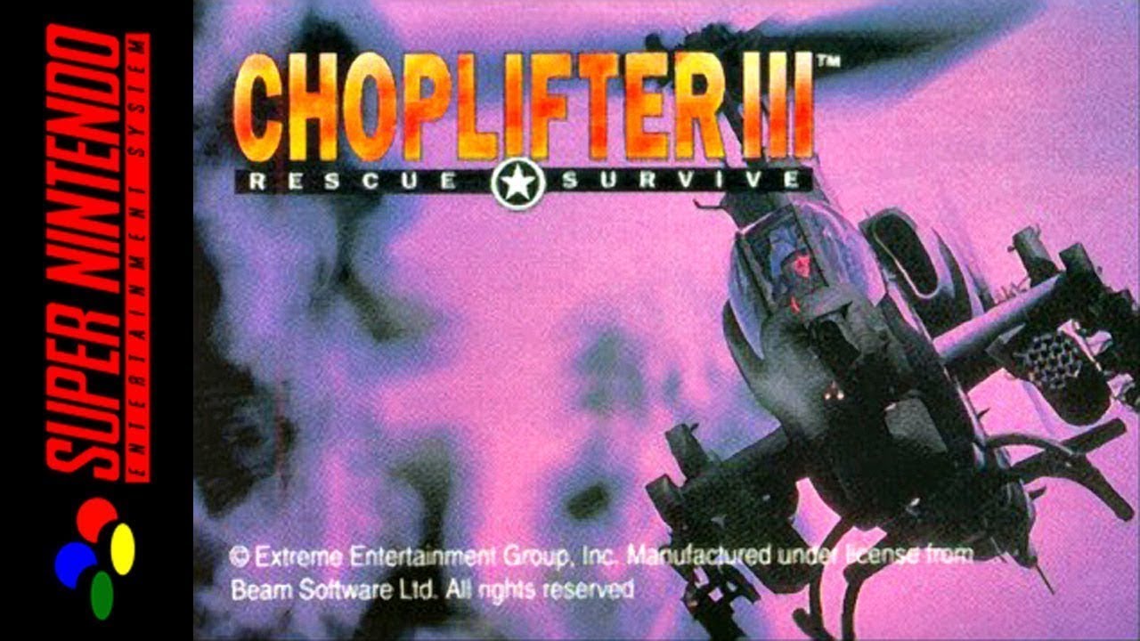 Choplifter III: Rescue Survive e mais Titiu Avo Retrogames - YouTube