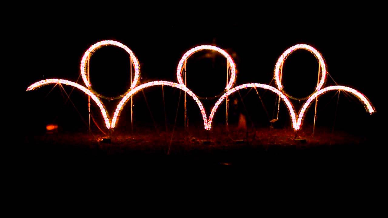 Apollo 100 - Joy - Light-O-Rama Arches & Hoops - YouTube