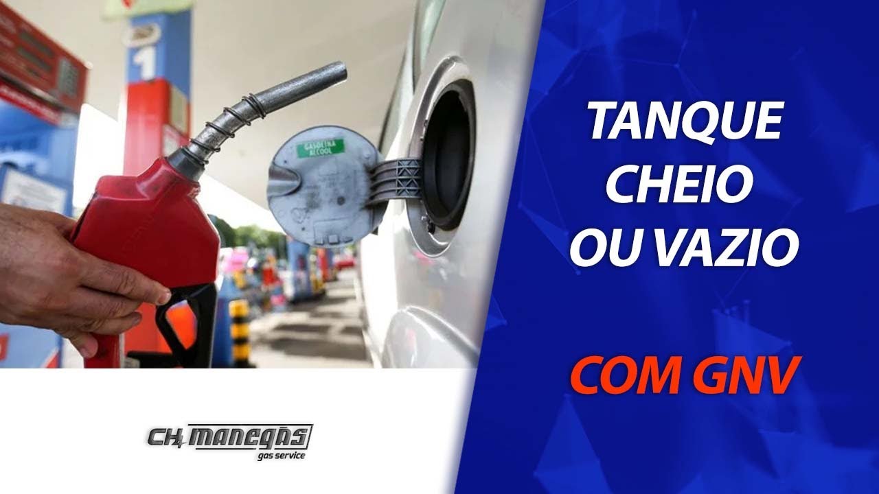 Quanto tenho que ter de gasolina (ou etanol) no tanque andando com GNV ...