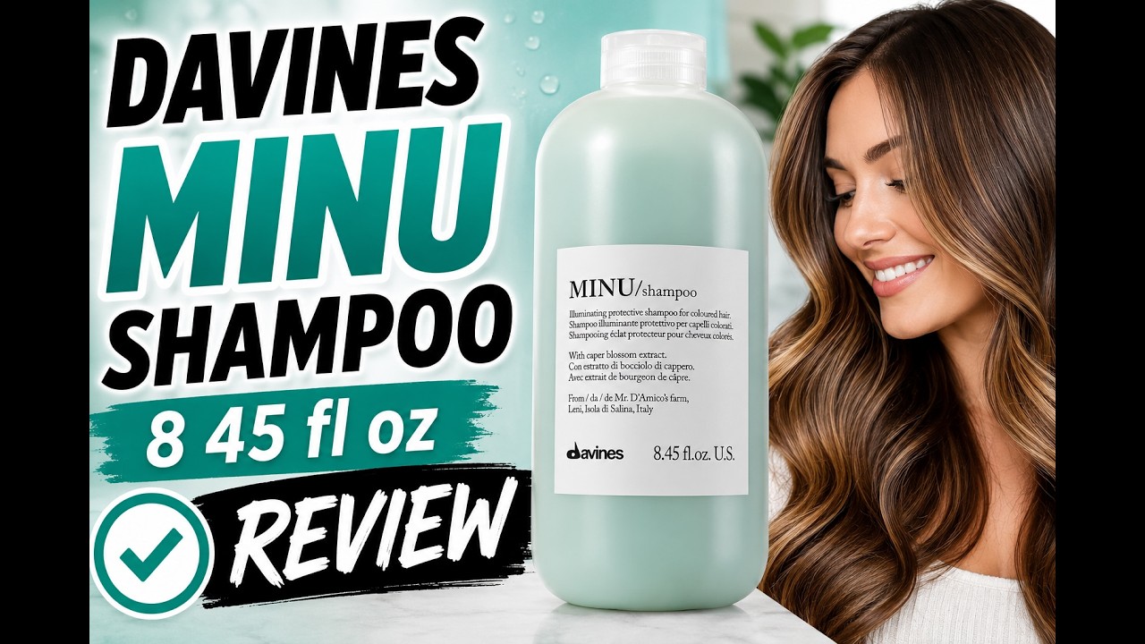 Davines Minu Shampoo, 8 45 fl oz review - YouTube