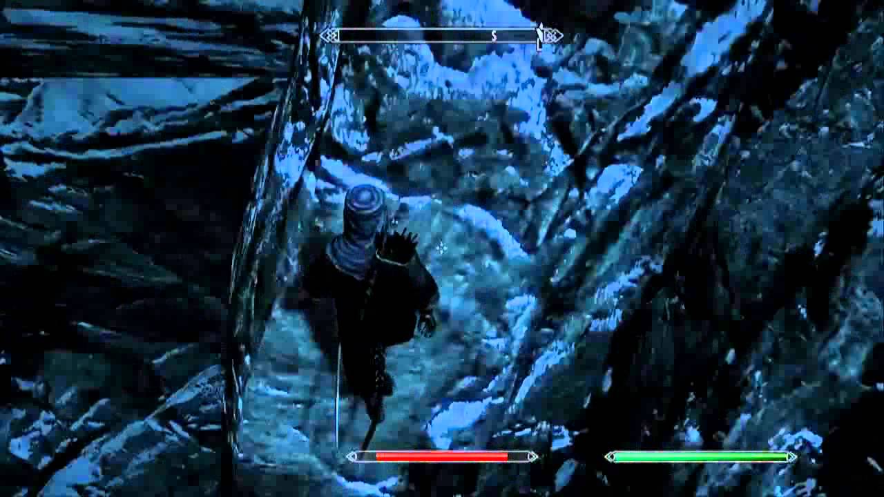 Ben Play's Skyrim: Crouching Kermit Dragon Shout - YouTube