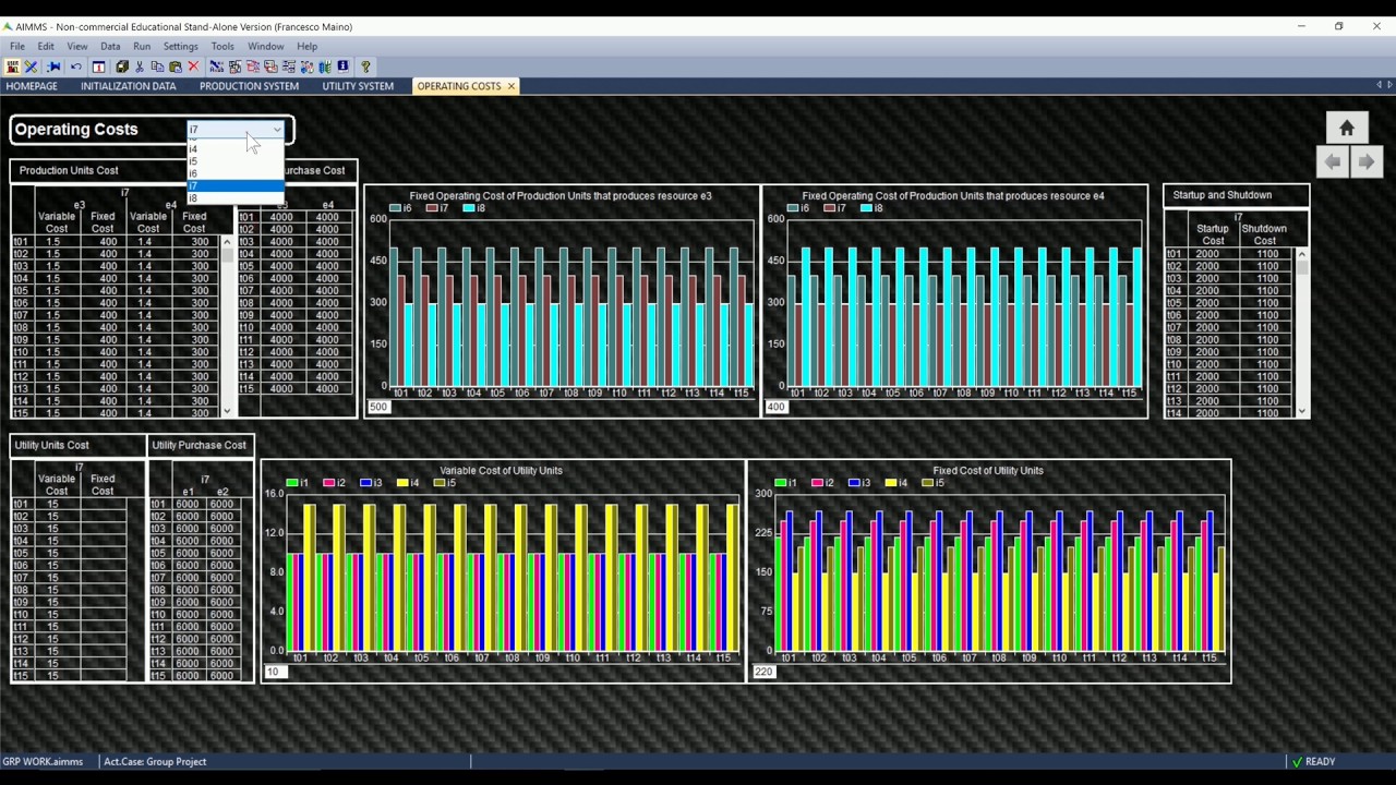 AIMMS GUI - CRANFIELD UNIVERSITY - YouTube