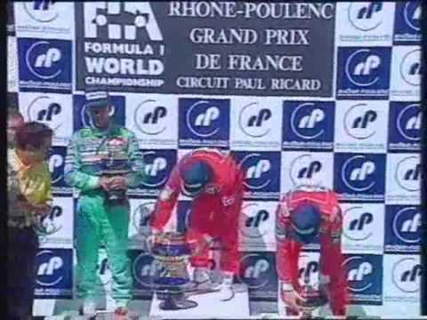 1990 French GP - Part 10/10 - Podium - YouTube