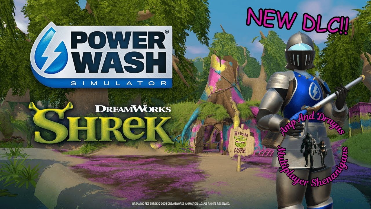 Finishing The Potion Factory in Shrek DLC /Let's Play PowerWash ...