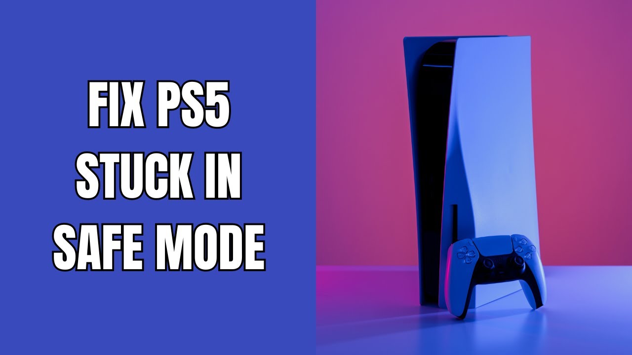 PS5 stuck in safe mode? Here's how to fix it! - YouTube