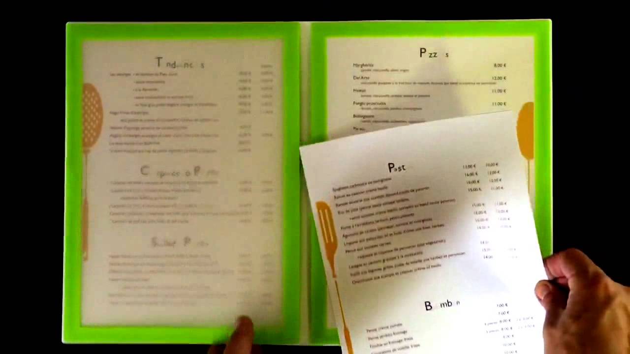 MenuFacile : Insertions de vos feuilles faciles - YouTube