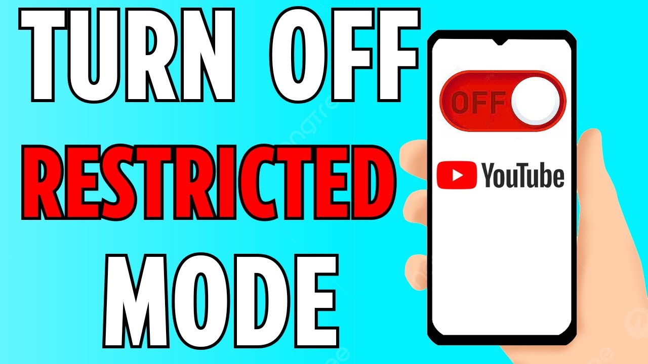How to Turn Off Restricted Mode on YouTube Phone and PC (2024) - YouTube