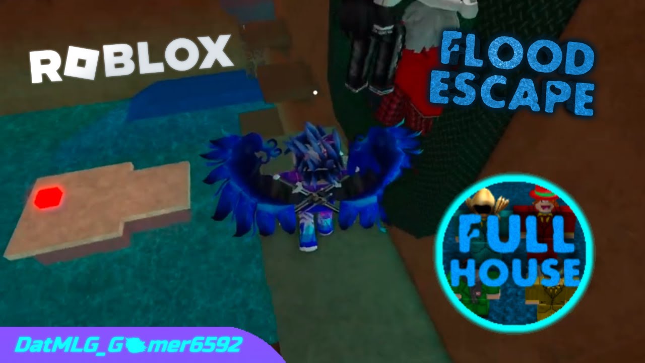 Flood Escape Classic | Unlocking the "Full House" Badge - YouTube