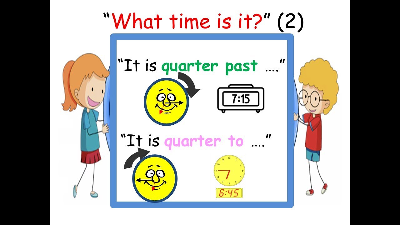 Time 2: What time is it? ... quarter past, quarter to... 小一 小二英文及數學必學課題 ...