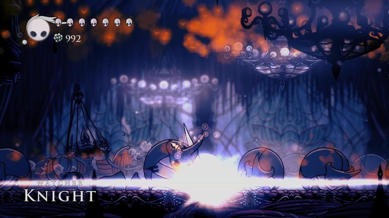 Hollow Knight Watcher Knight boss fight - YouTube