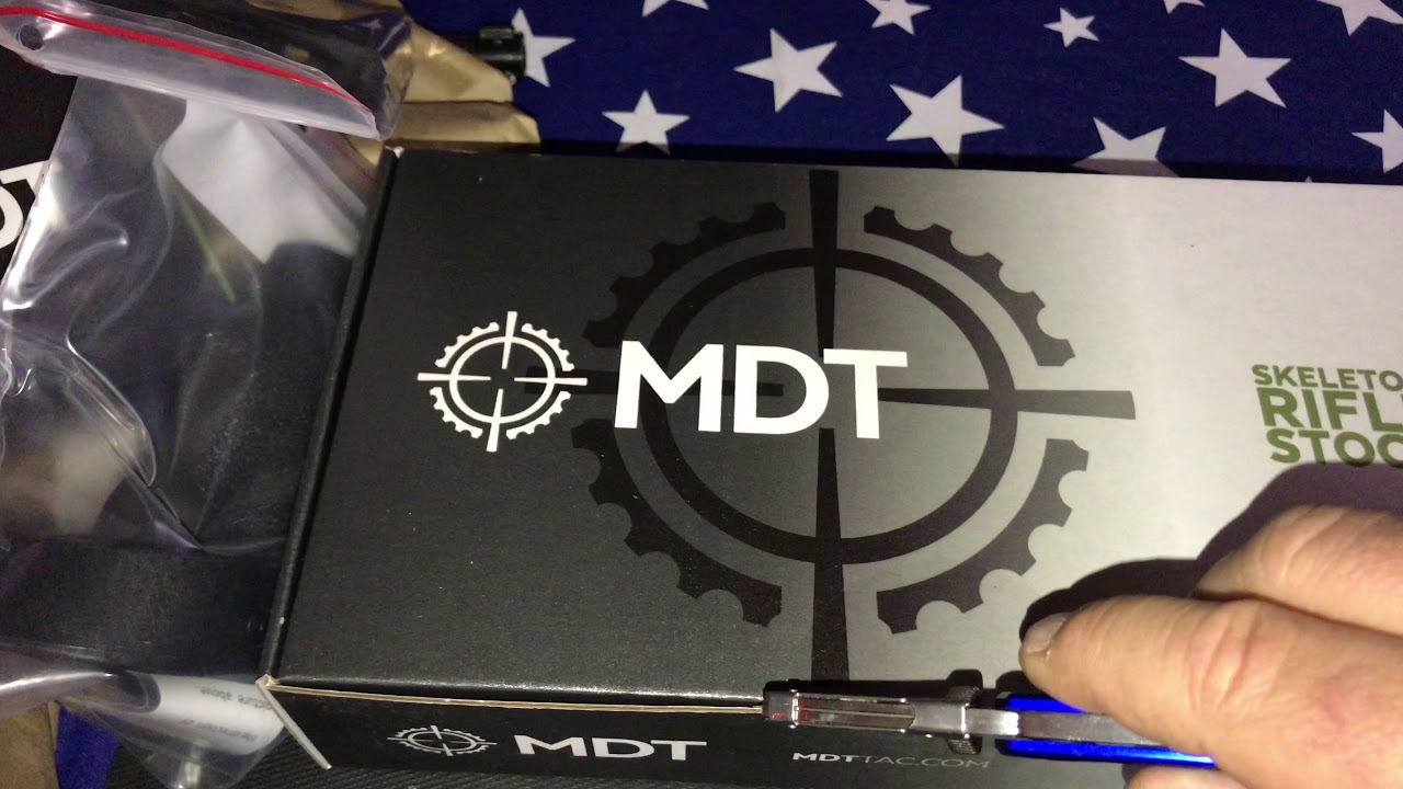 MDT box of upgrades The Weatherby Chassis Rifle Project - YouTube