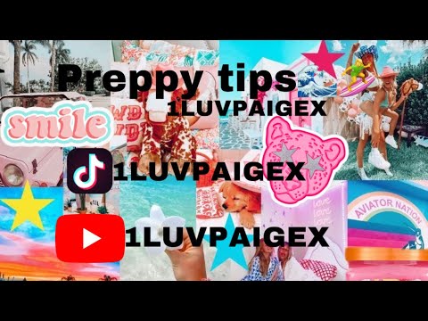 Preppy tips🐚 - YouTube