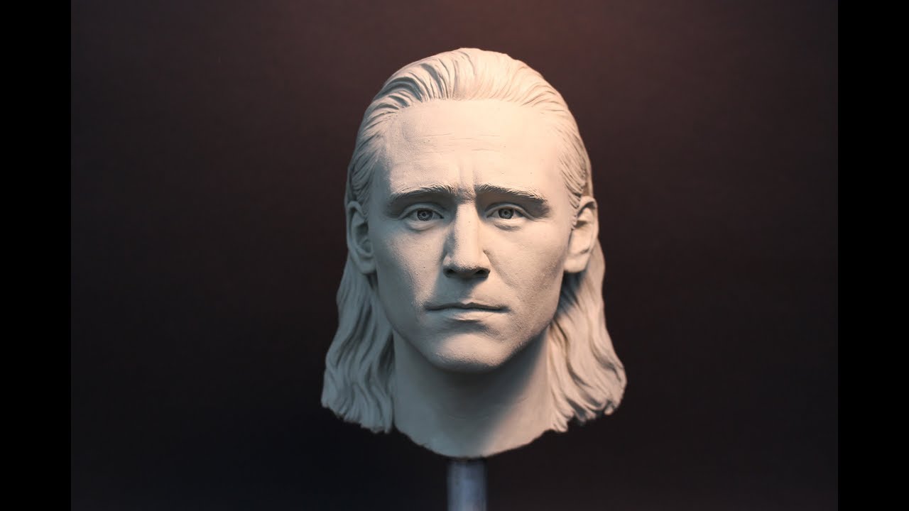 조소 Sculpture 로키 두상 만들기 / Loki's head sculpting - YouTube