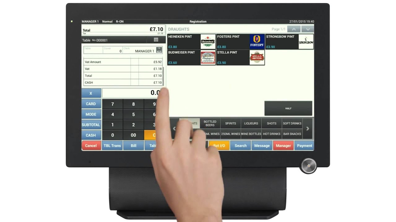 Casio V-R7000 POS Systems | SWS VR7000 EPOS Till | South West Systems ...