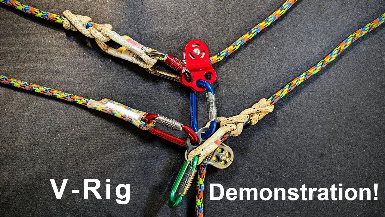 V-RIG Demonstration: Learning This MOVING ROPE System (MRS) for ...