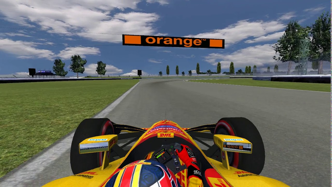 rFactor INDYCAR 2018 Indy GP (F1 Layout) Hot Lap - YouTube