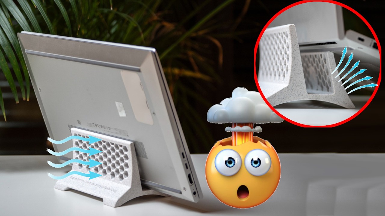 Say Goodbye to Overheating. I Built a 3D Printable Dual-Use Laptop ...
