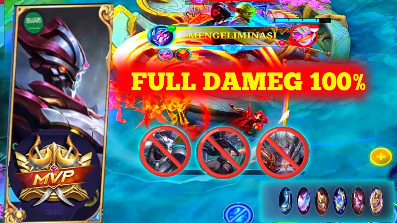 Full Power Dameg Hero Zhask 🔥🔥 #mobilelegend #mlbb #gameplay #trending ...