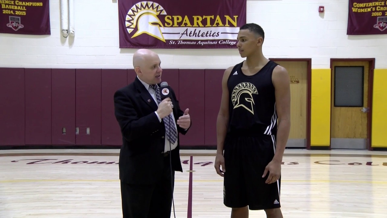 2016 Spartan Basketball Media Day - Justin Reyes Interview - YouTube