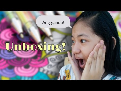 UNBOXING MY DRAWING PENS | GUHIT BULILIT - YouTube