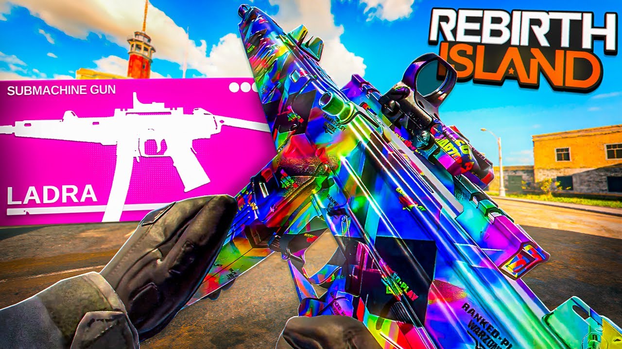 the NEW MAX LEVEL LADRA META CLASS SETUP on Rebirth Island Warzone ...
