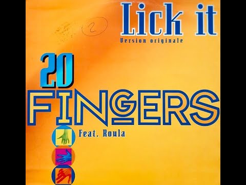 LICK IT - 20 Fingers feat. Roula - 1995 - ORIGINAL - (DANCE)