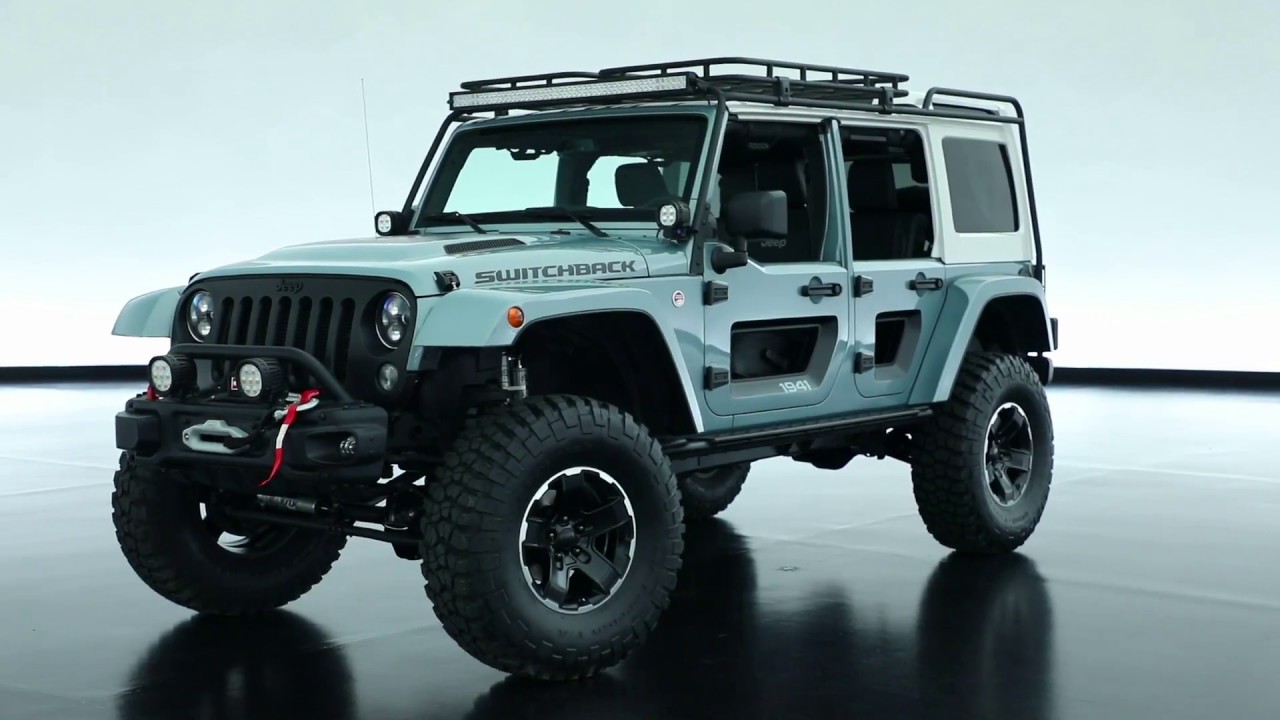 Jeep Switchback Concept Beauty Shots - YouTube