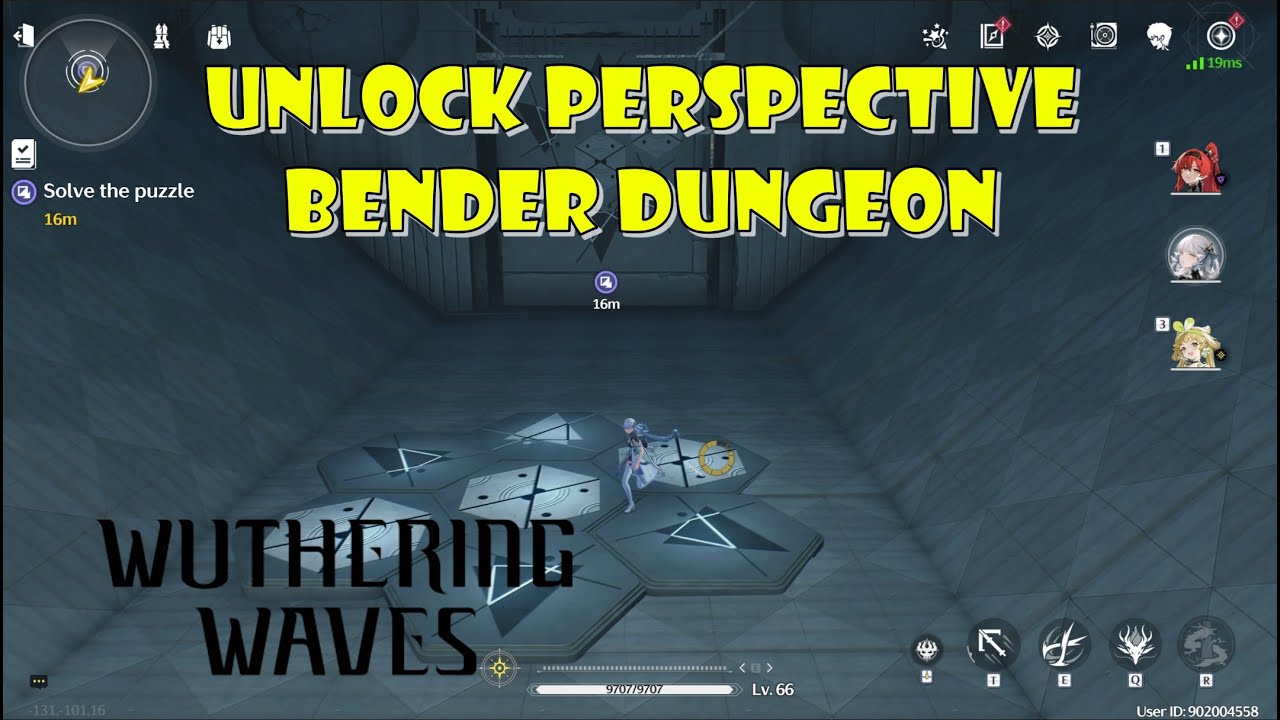 Unlock and enter Perspective Bender Dungeon - Wuthering Waves - YouTube