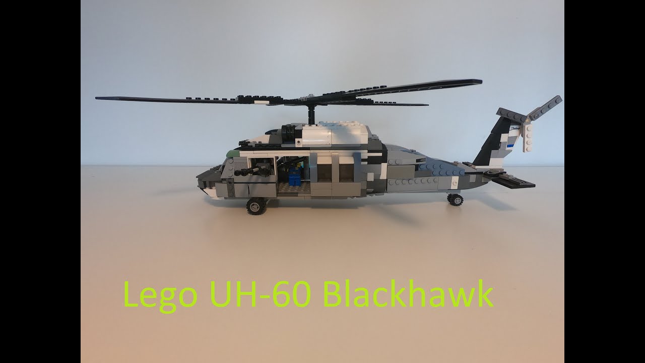 Lego UH 60 Blackhawk - YouTube