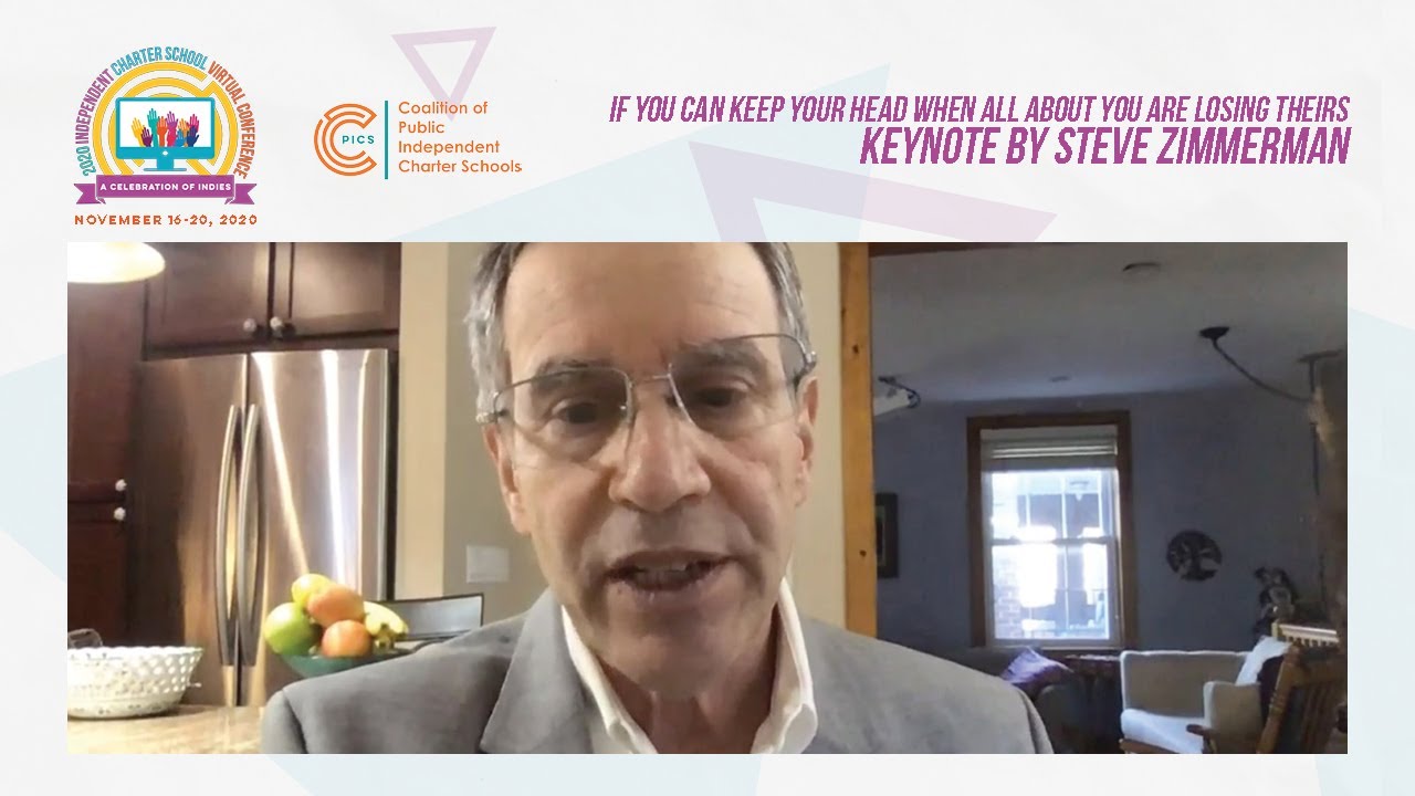 Steve Zimmerman | If you can keep your head when all about you are ...