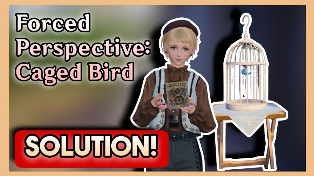 Forced Perspective: Caged Bird Random Quest Solved! [Detailed] Infinity ...