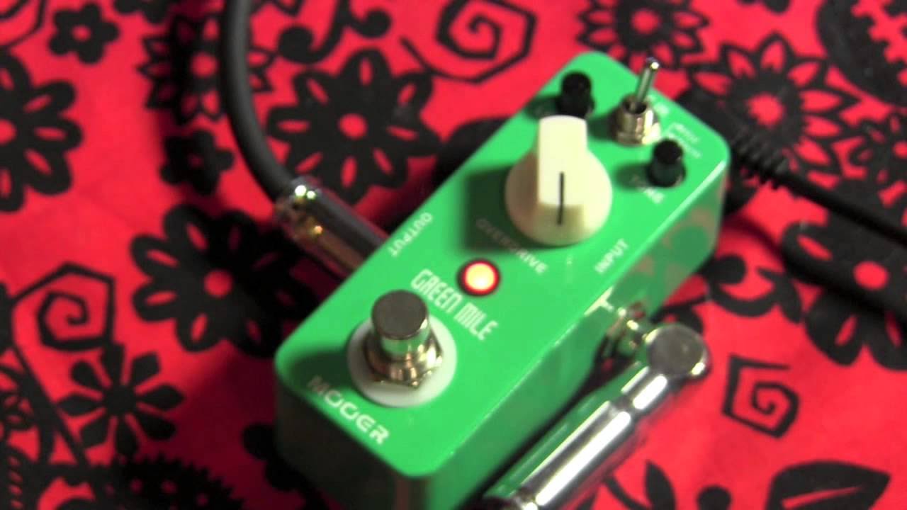 Mooer MOD1 Green Mile Overdrive Pedal Unboxing (Kutu Açılımı) TR - YouTube