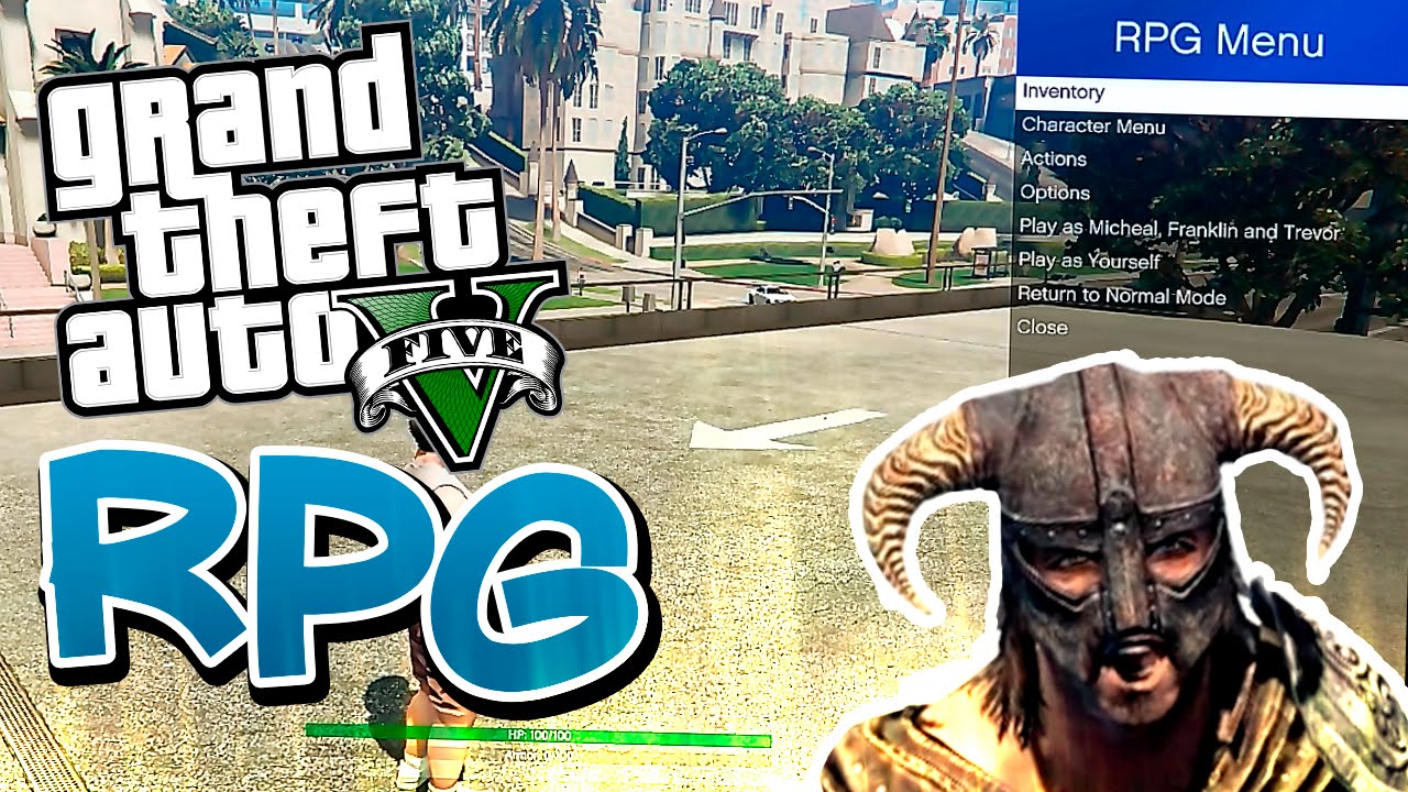 GTA 5 Моды: RPG - Мод на реальную жизнь - YouTube