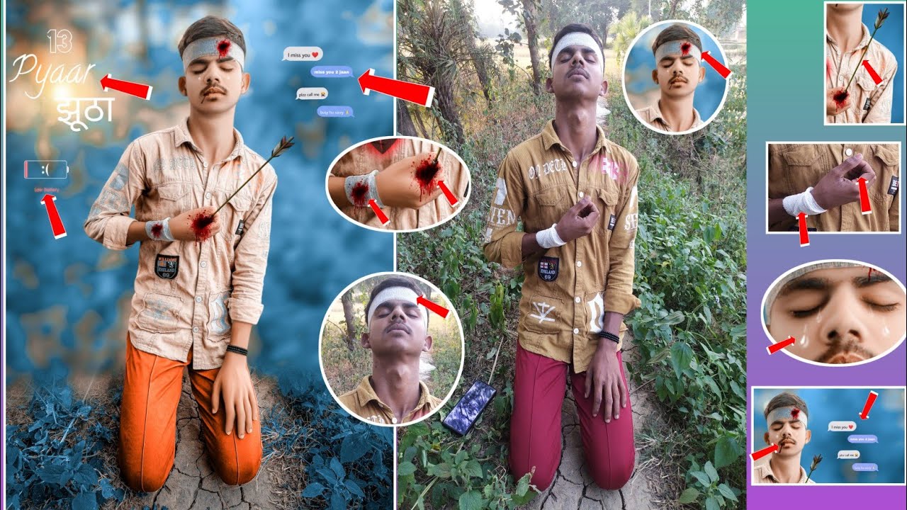 Sad photo Editing | Face smooth editing Sketchbook | PicsArt sad photo ...