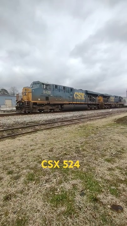 CSX 524 with 5429, 5495 in Athens #manifestfreighttrain #freighttrain @CameraBryan #trainvideo # ...